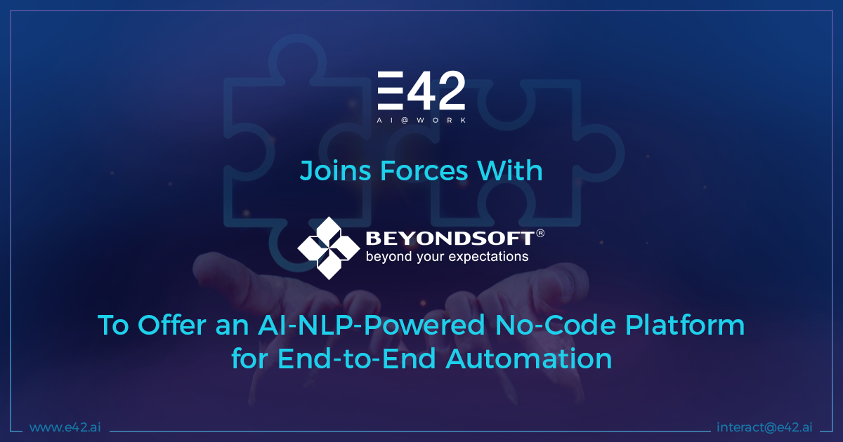 E42 Join Forces with BeyondSoft to Offer End-to-End Automation